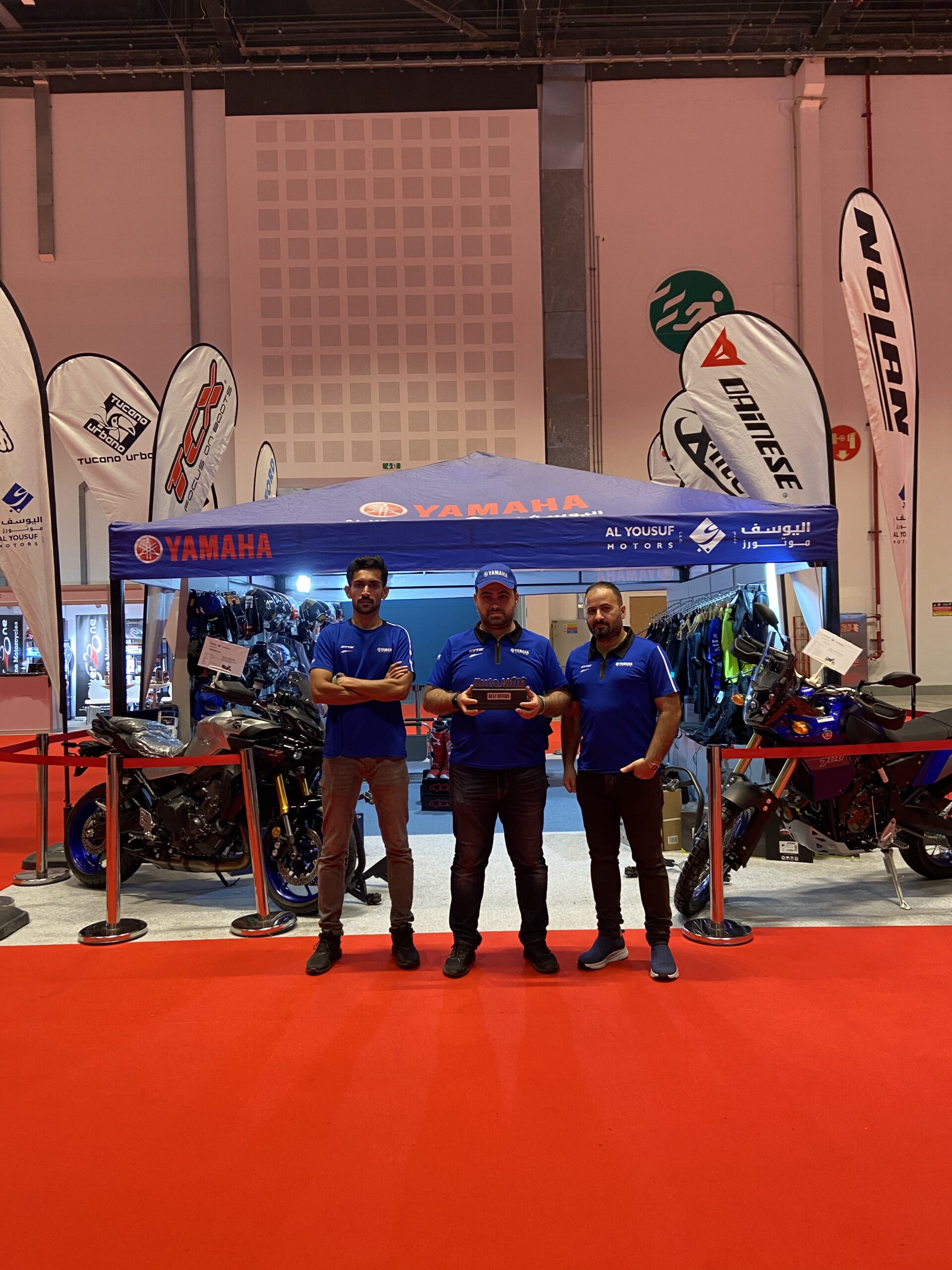 Abu Dhabi Auto Moto show – YAMAHA UNITS